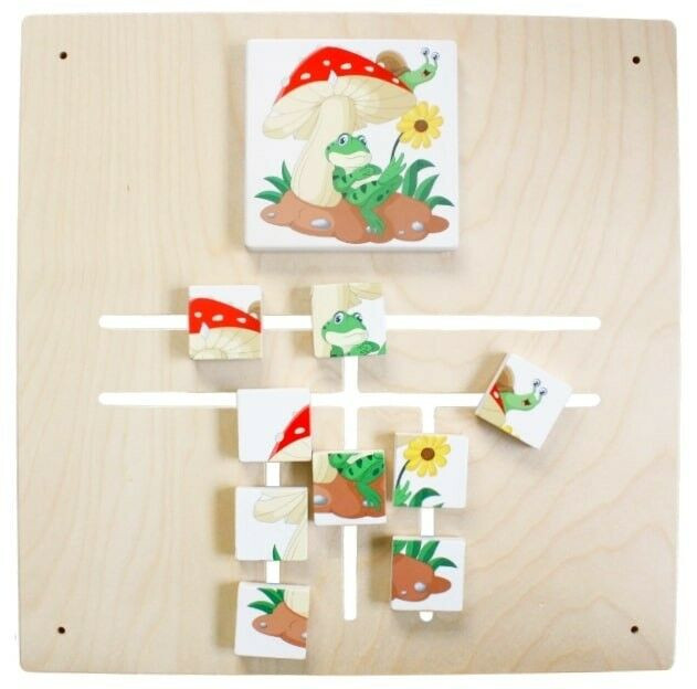 Labyrinth Puzzle - Frosch/Pilz | Per Sempre Toys