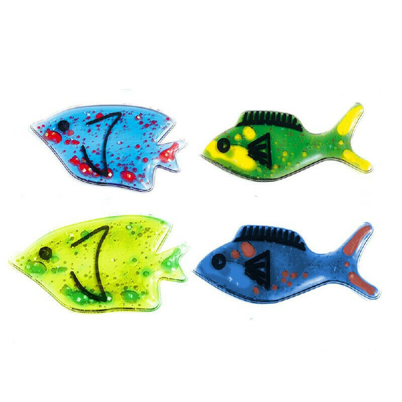 Squidgy Sparkle Fish Jelly Shapes - 4er-Set | Per Sempre Toys